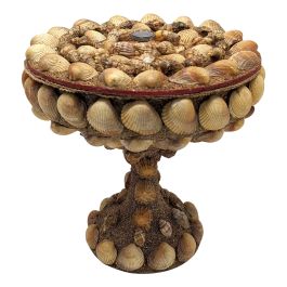 MARSEILLEANTIQUITES - Boite ronde en coquillages datant des années 70 ...