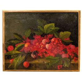 MARSEILLEANTIQUITES - Nature morte aux fraises et groseilles école ...