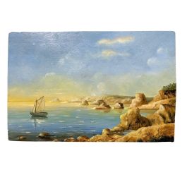 MARSEILLEANTIQUITES - Paysage de marine et bateau de pêcheur école ...